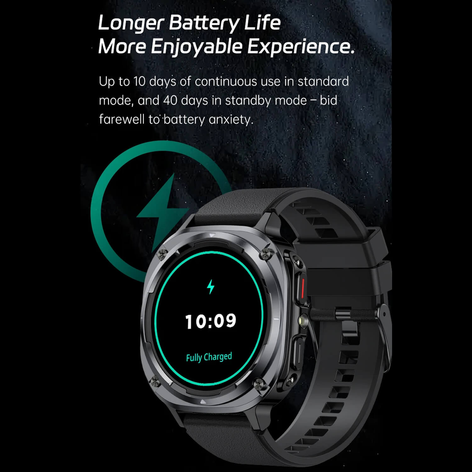 Smartwatch Microwear S90 - Black